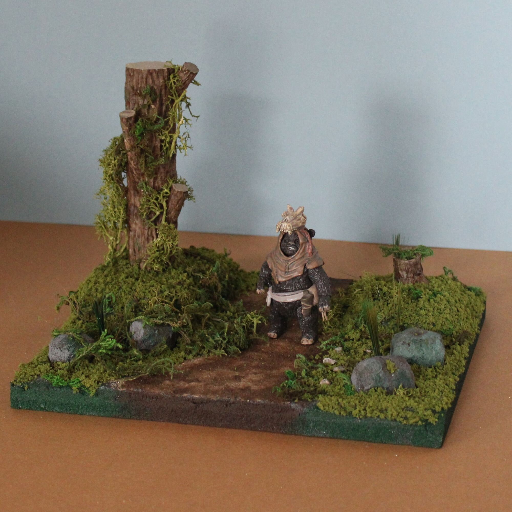 Star Wars Endor Diorama 3d Printed Logs 3.75 Scale - Etsy