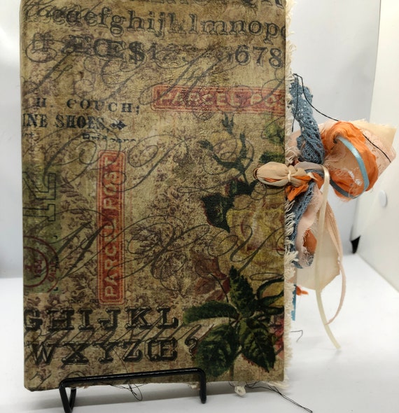 Handmade Shabby Chic Junk Journal - Etsy