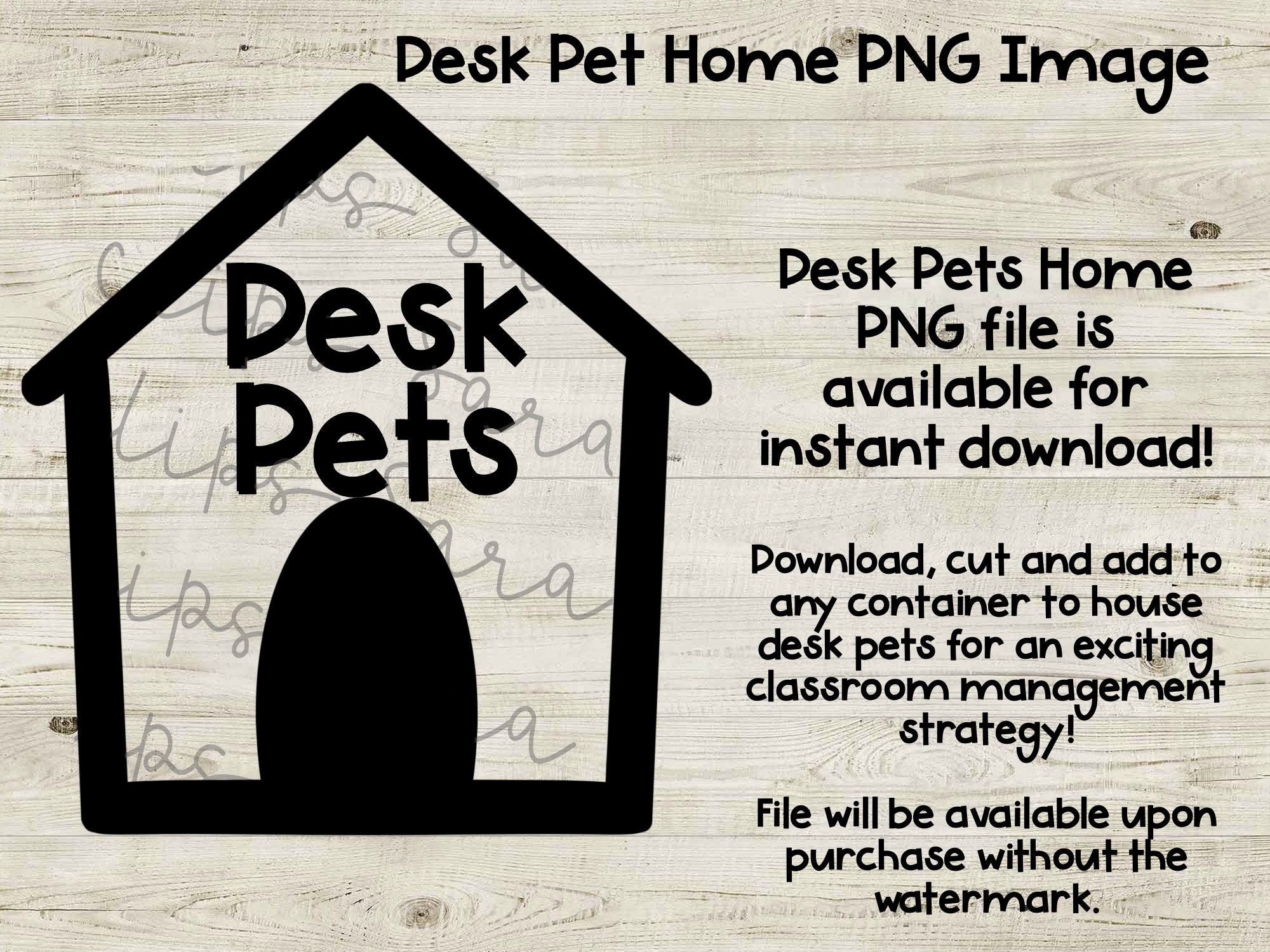 Desk Pet Home Digital PNG DIY - Etsy