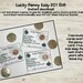 St Patricks Day Lucky Penny DIY Gift for Students and Kids - Etsy