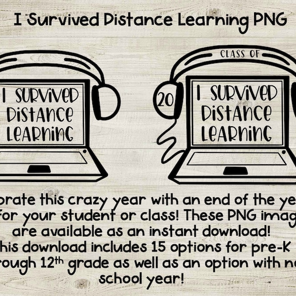 I Survived Distance Learning - Etsy