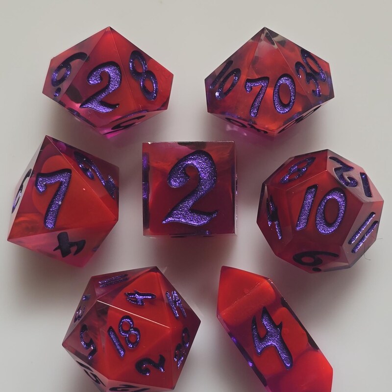 Neon Dice - Etsy