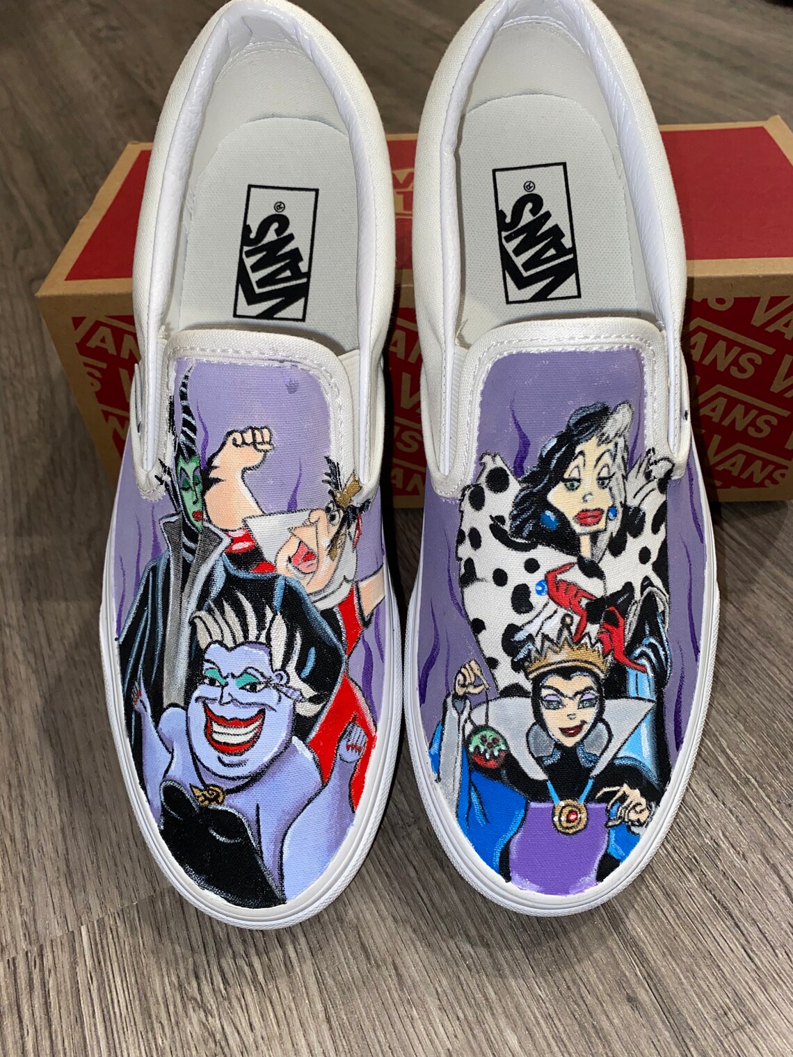 Disney Villains Shoes - Etsy