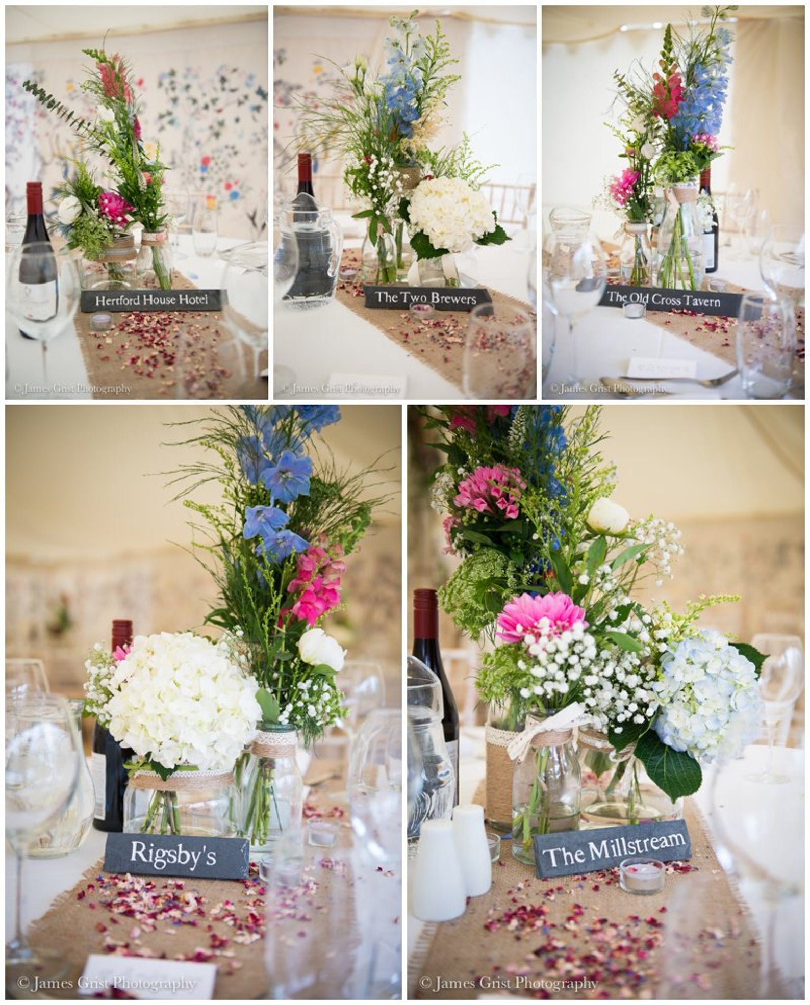 Custom Wedding Slate Table Name Signs - Etsy UK