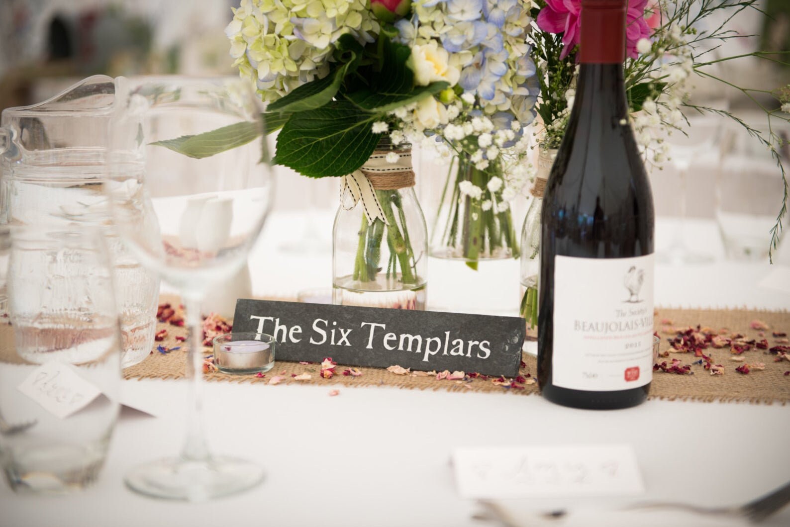 Custom Wedding Slate Table Name Signs - Etsy UK