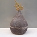 Rustic Ceramic Flower Vase, Brown and White Clay, Rough Texture , Home ...
