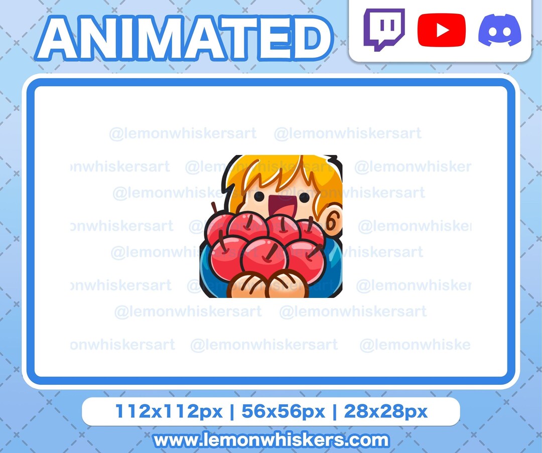 ANIMATED Video Game Emote | Twitch, Discord, Youtube Streaming Link ...