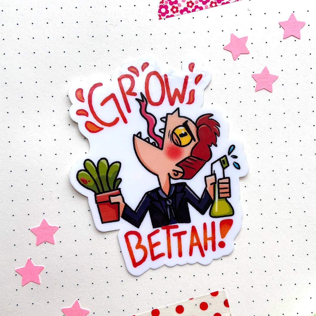 Grow Better | Waterproof Sticker 3 Inch - Etsy