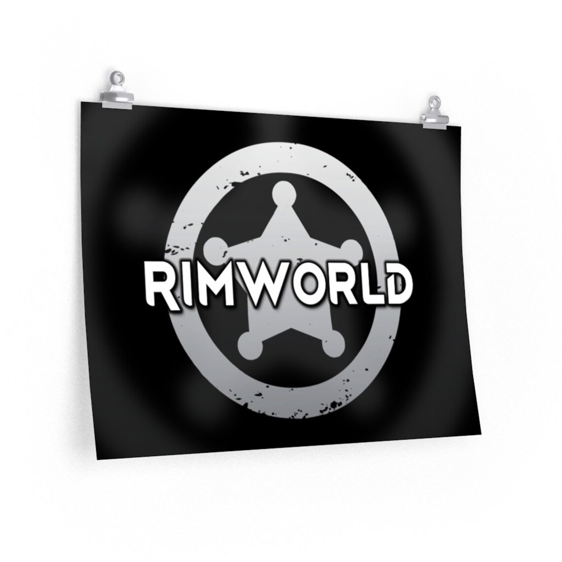 Rimworld Poster Rimworld Logo Rimworld Game Art | Etsy