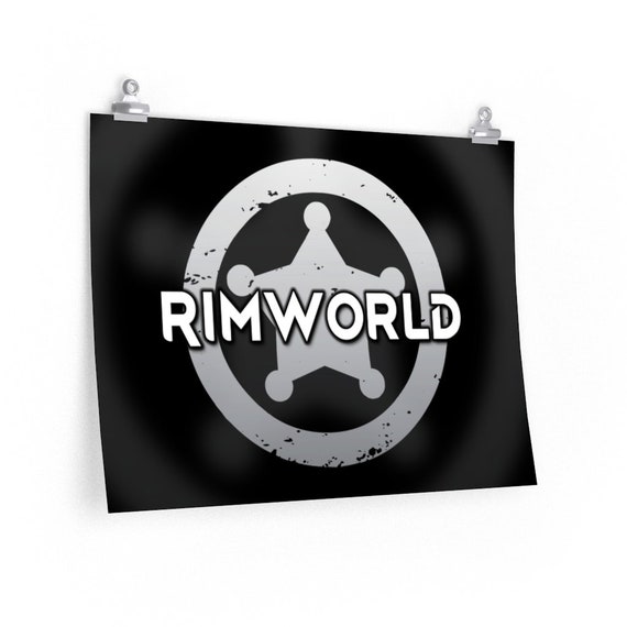 Rimworld Poster Rimworld Logo Rimworld Game Art | Etsy