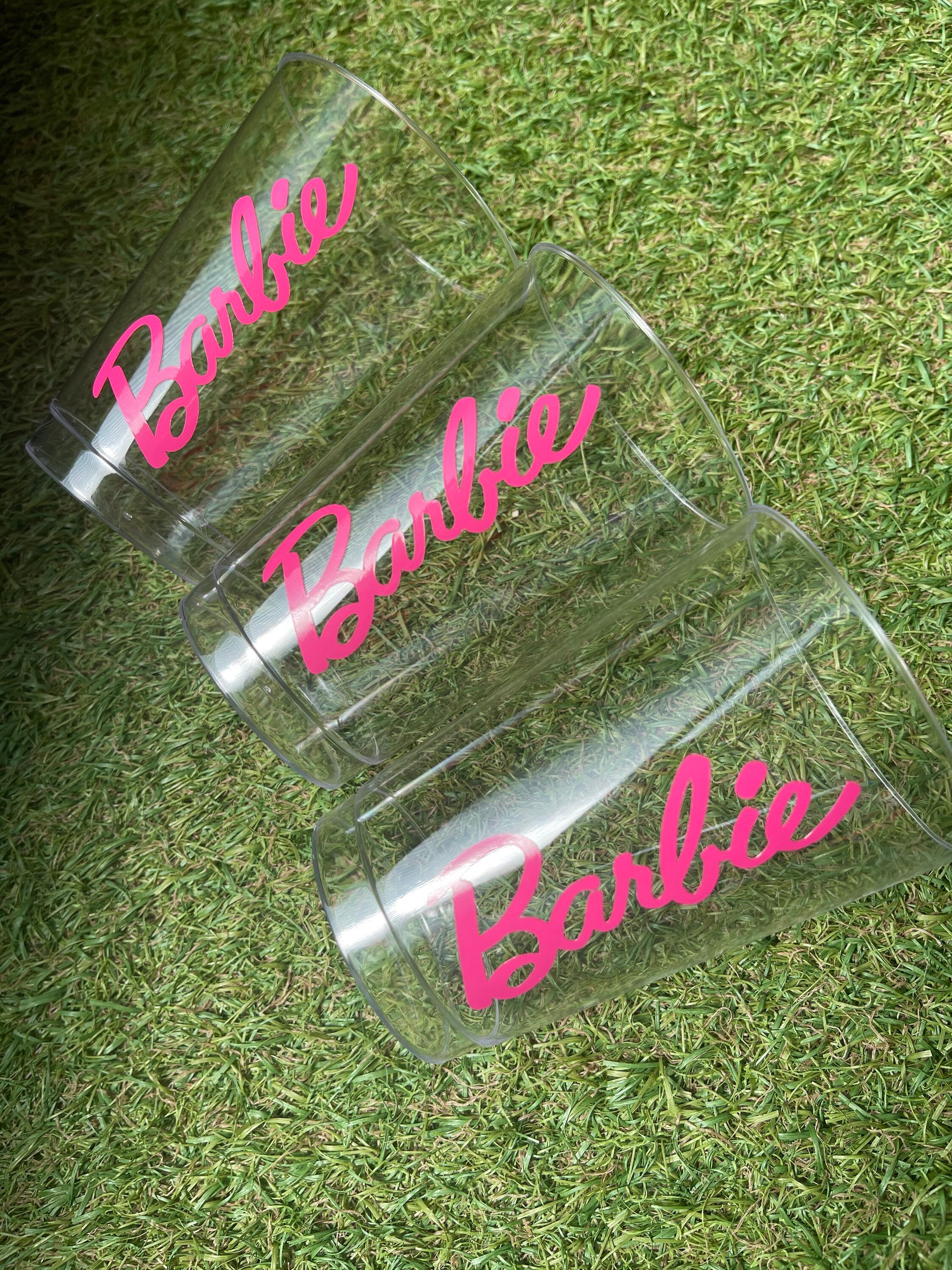 Barbie Birthday Barbie Cups Barbie Birthday Party Barbie | Etsy