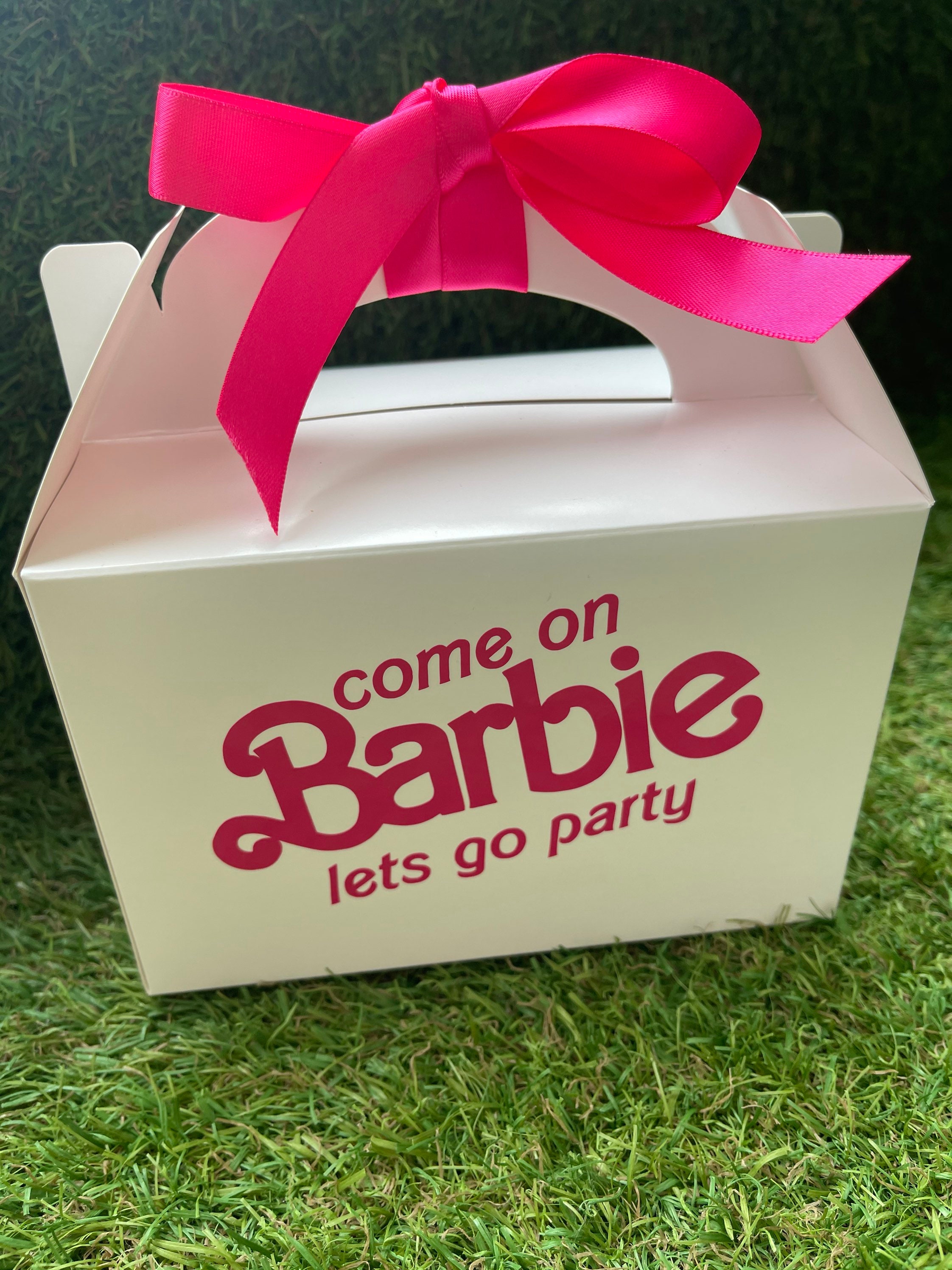 Barbie Party Box Barbie Birthday Box Barbie Party Bag Barbie - Etsy