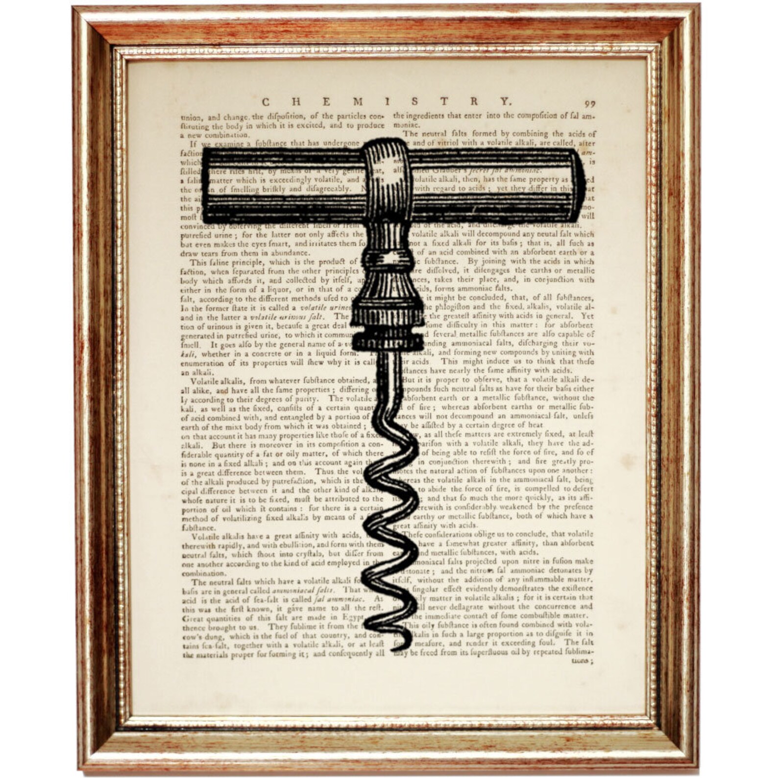 Wine Bottle Opener Wall Art, Set of 6 Prints, Corkscrew Bottle Opener ...