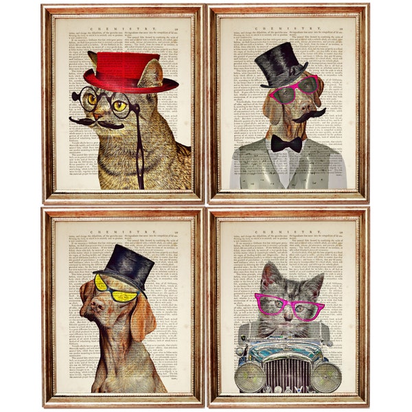 Funny Dog Art - Etsy