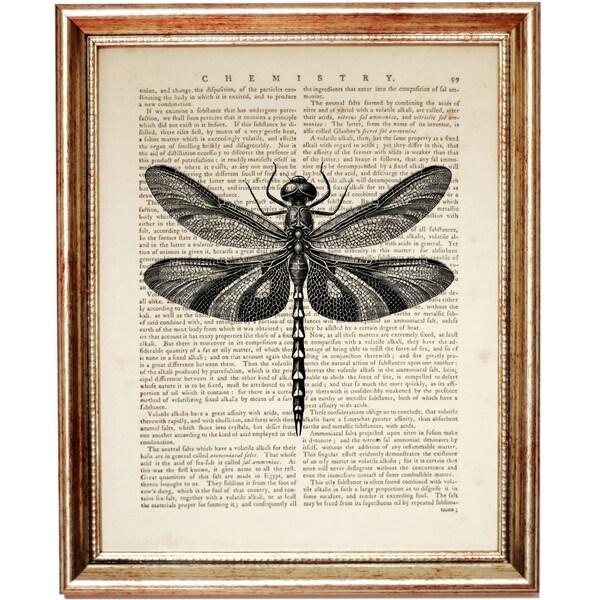 Book Page Art - Etsy