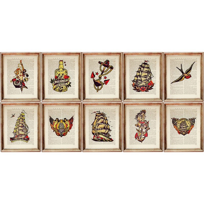 Sailor Jerry Art - Etsy