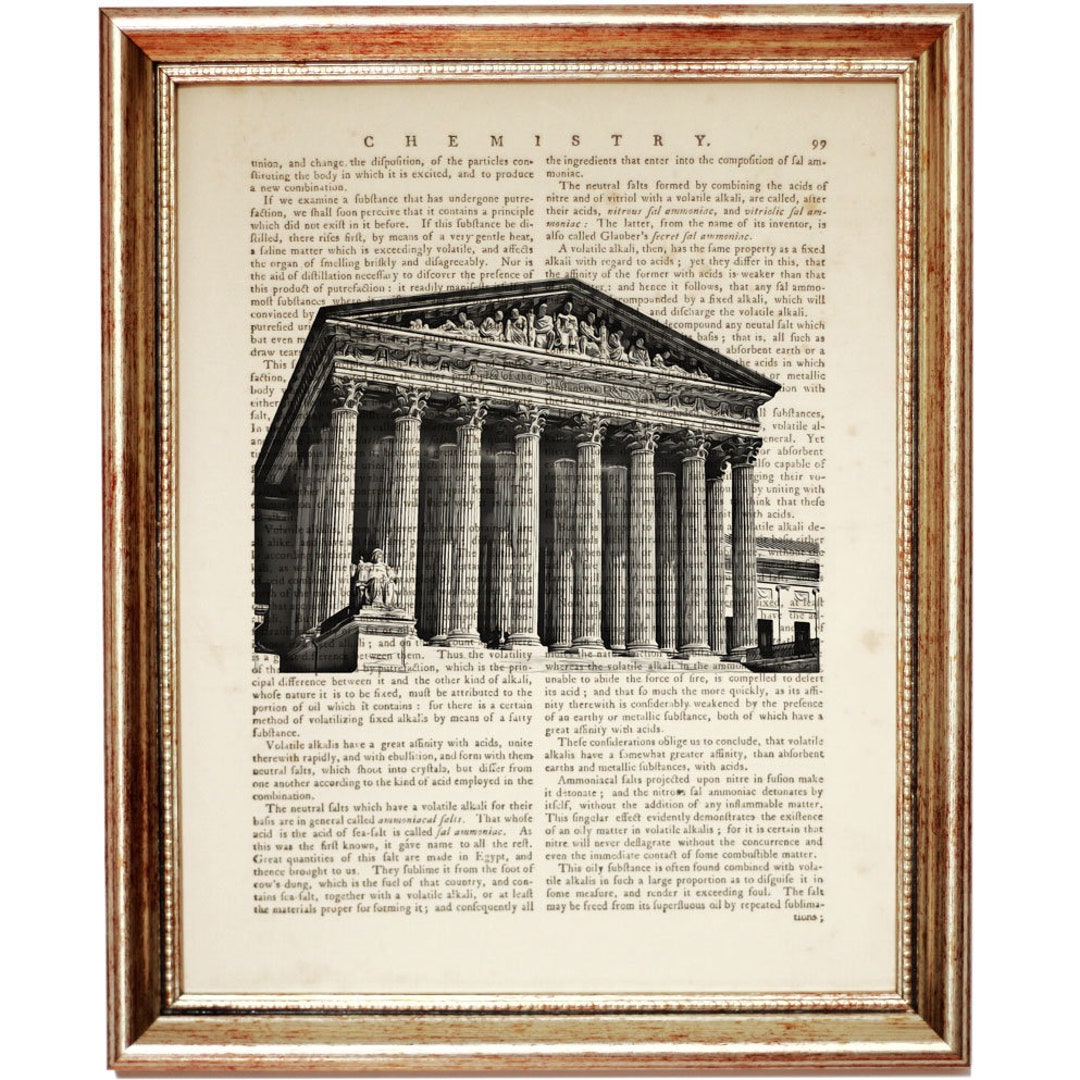 Christmas Gifts, Supreme Court Architecture Dictionary Art Print ...