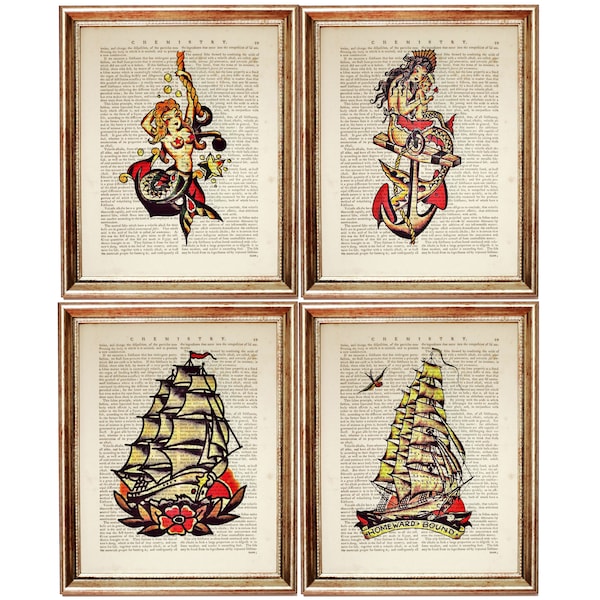 Sailor Jerry Tattoo - Etsy