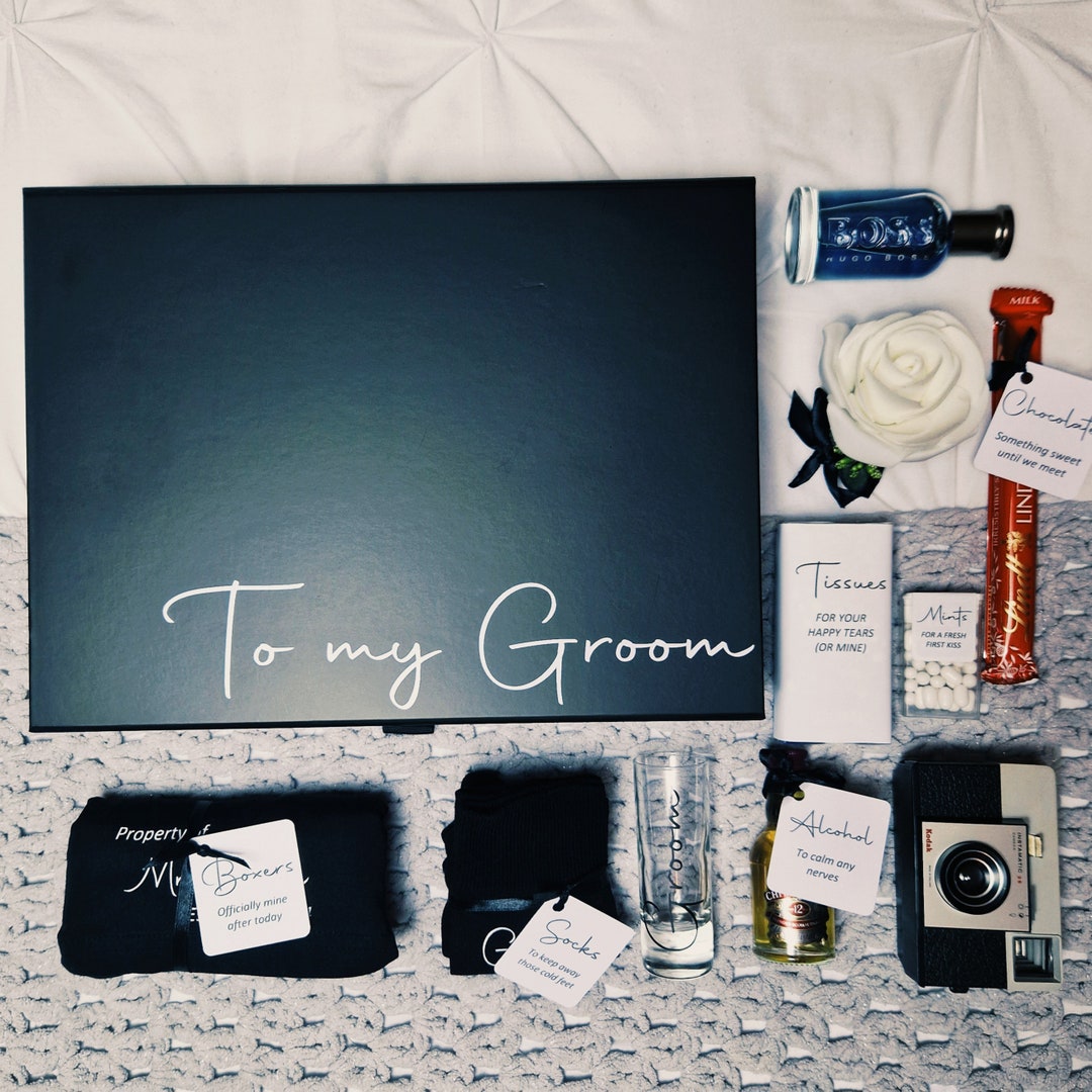 TIMELESS Personalised FILLED Grooms Gift Box Grooms Gift From - Etsy UK