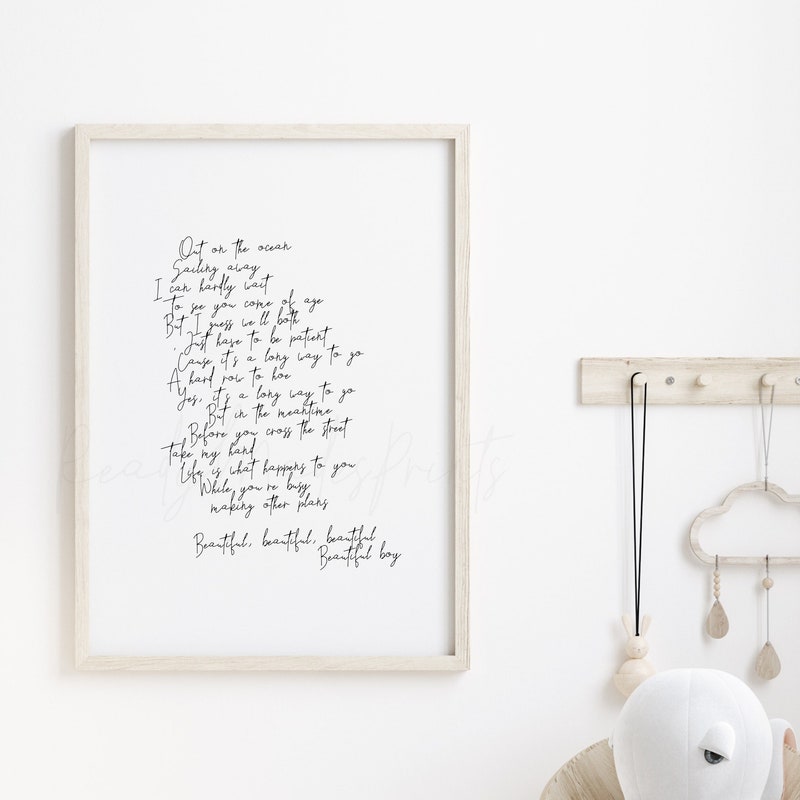 John Lennon Print - Etsy