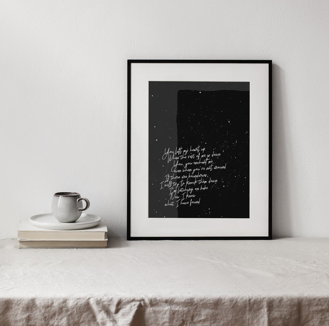 Latch Sam Smith Lyrics Printable Sam Smith Lyrics Poster T Instant