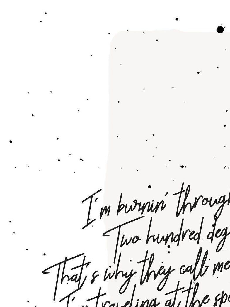 Don't Stop Me Now Queen Lyrics Printable Queen Lyrics - Etsy