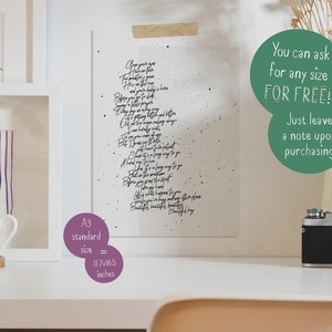 Beautiful Boy John Lennon Lyrics Printable, John Lennon Lyrics Poster ...