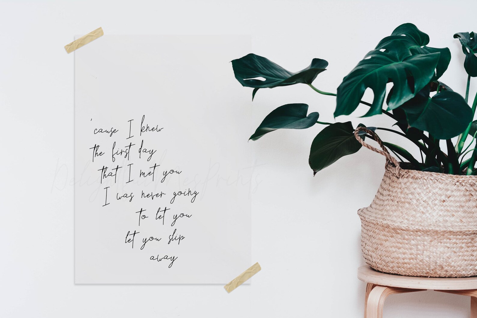 The One Kodaline Lyrics Printable Kodaline Lyrics Poster - Etsy