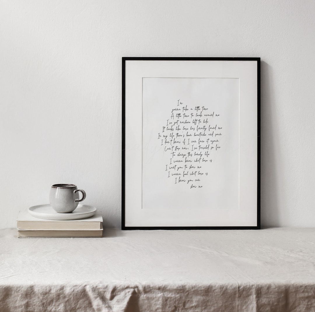 I Want to Know What Love is Foreigner Lyrics Printable, Foreigner ...