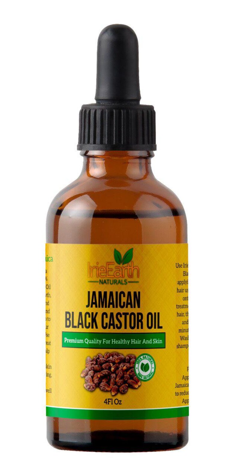 Pure Jamaican Black Castor Oil 100% Pure Black Castor Oil Hair Growth ...