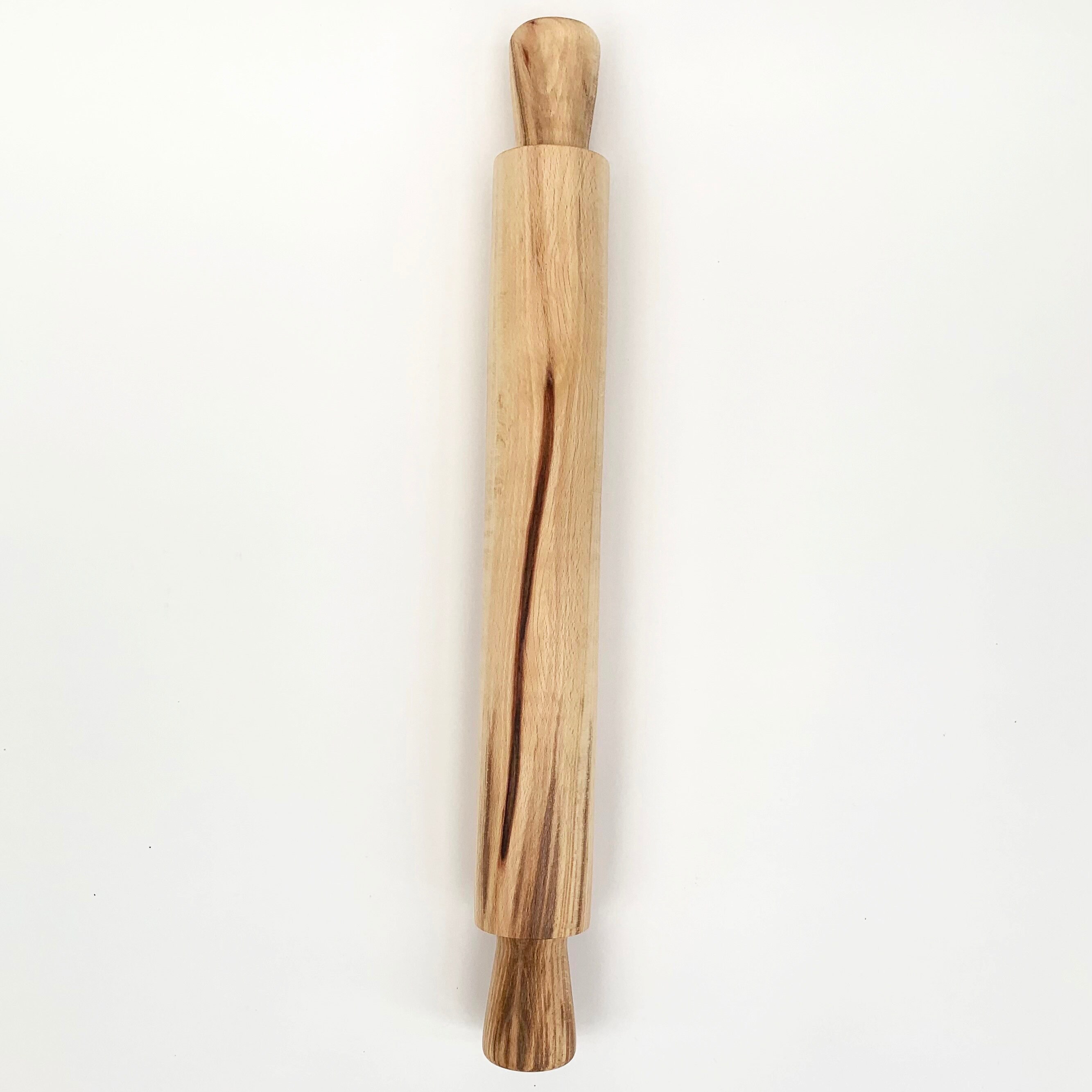 Hand Turned Wooden Rolling Pin in Beech | Etsy