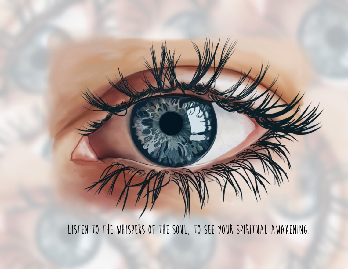 Soul Eye 4X2.9 Inch Vinyl Sticker - Etsy