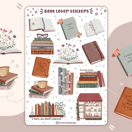 Cozy Night Sticker Sheet Planning Stickers Bullet Journal | Etsy