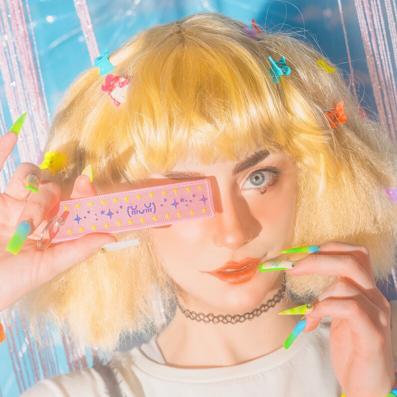 Manic Pixie Meme Girl Kawaii Anime Y2K Aesthetic Pastel | Etsy