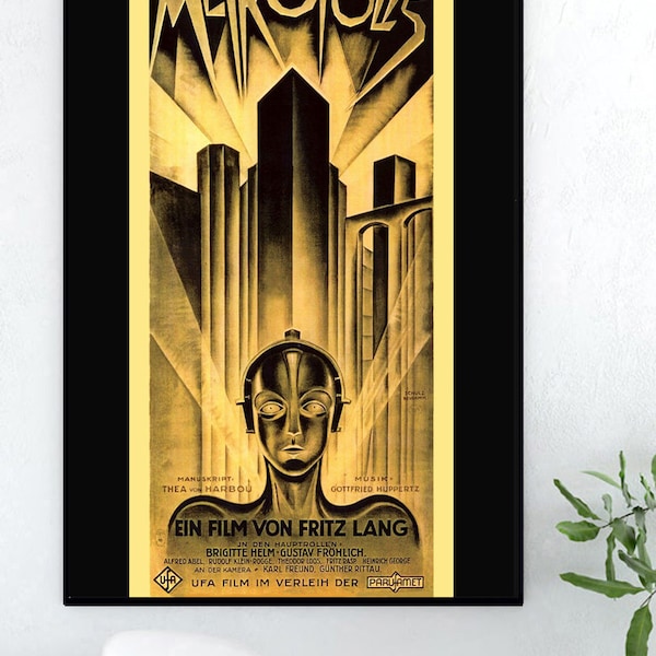 Metropolis Poster - Etsy