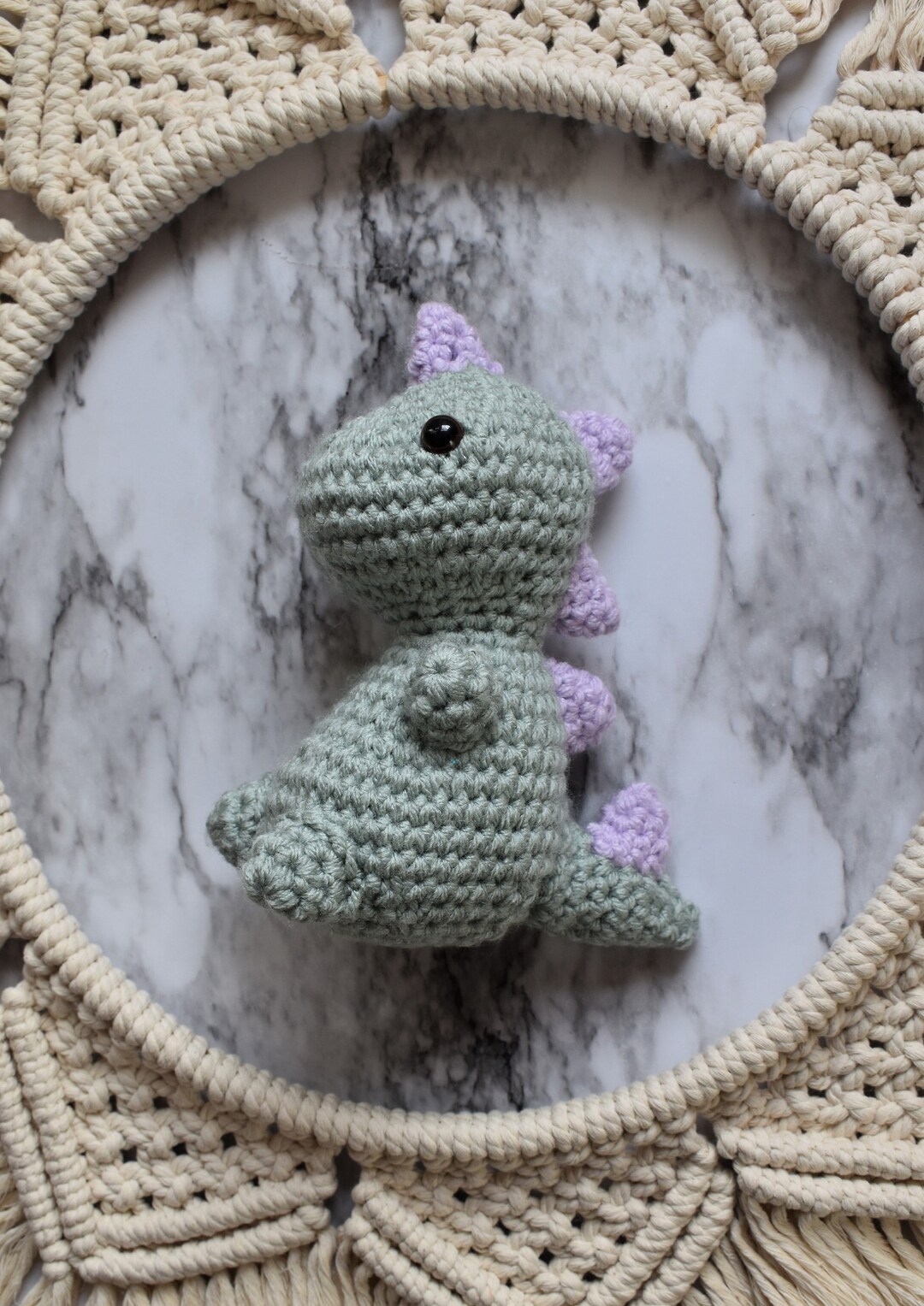 Amigurumi Dinosaur Plush Toy - Etsy