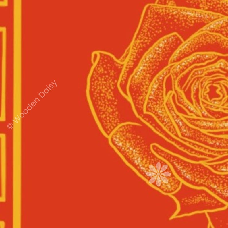 A4 Year of the Dog Art Print, Year of the Dog Wall Art, Dot Art, Year ...