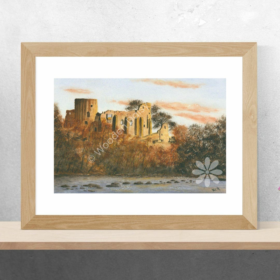 Barnard Castle Art Print, Barnard Castle Picture, Barnard Castle Wall ...