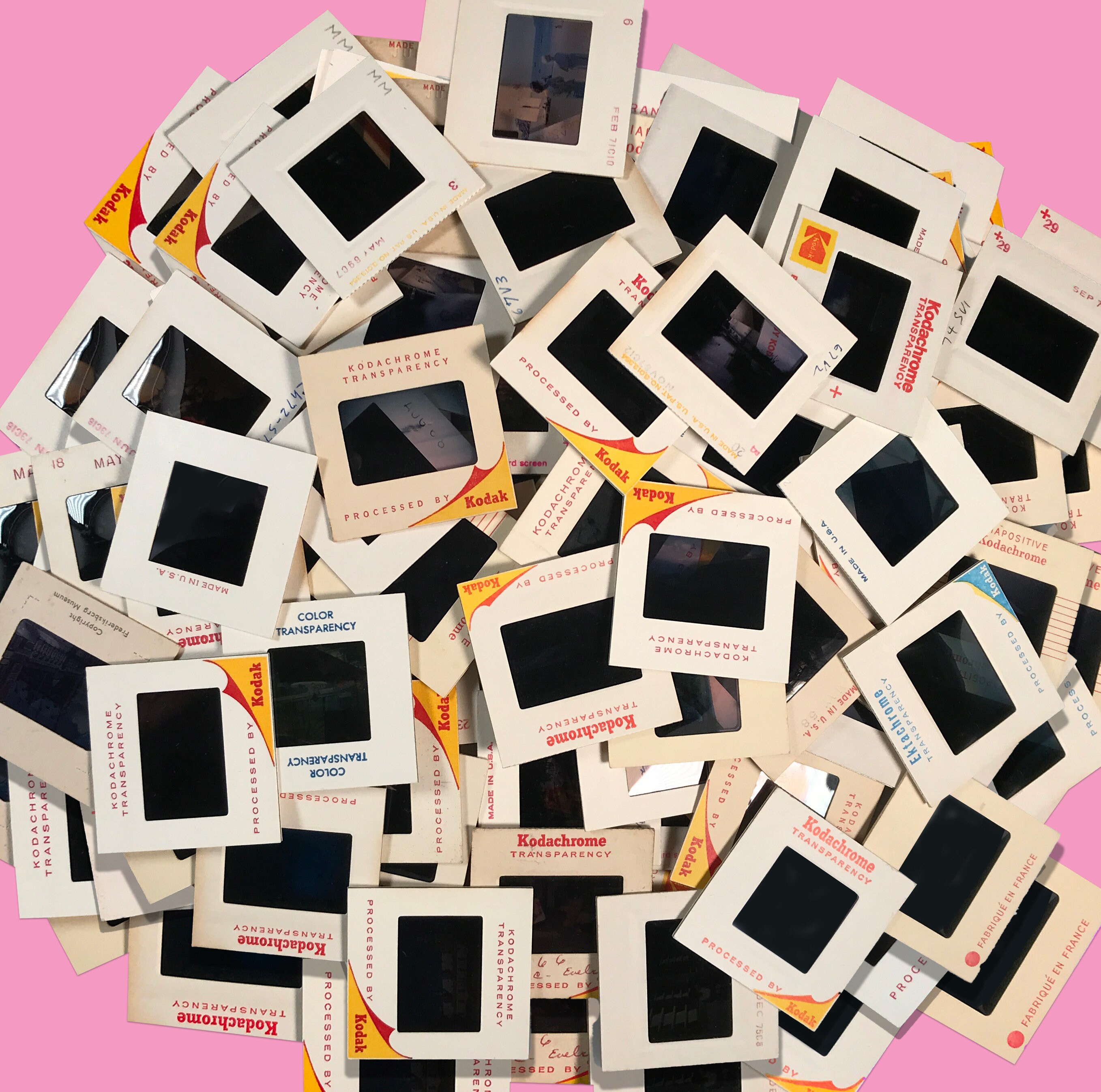 Lot of 200 35mm Vintage Color Photo Slides 1960’s - 1990’s, Kodak, Film ...