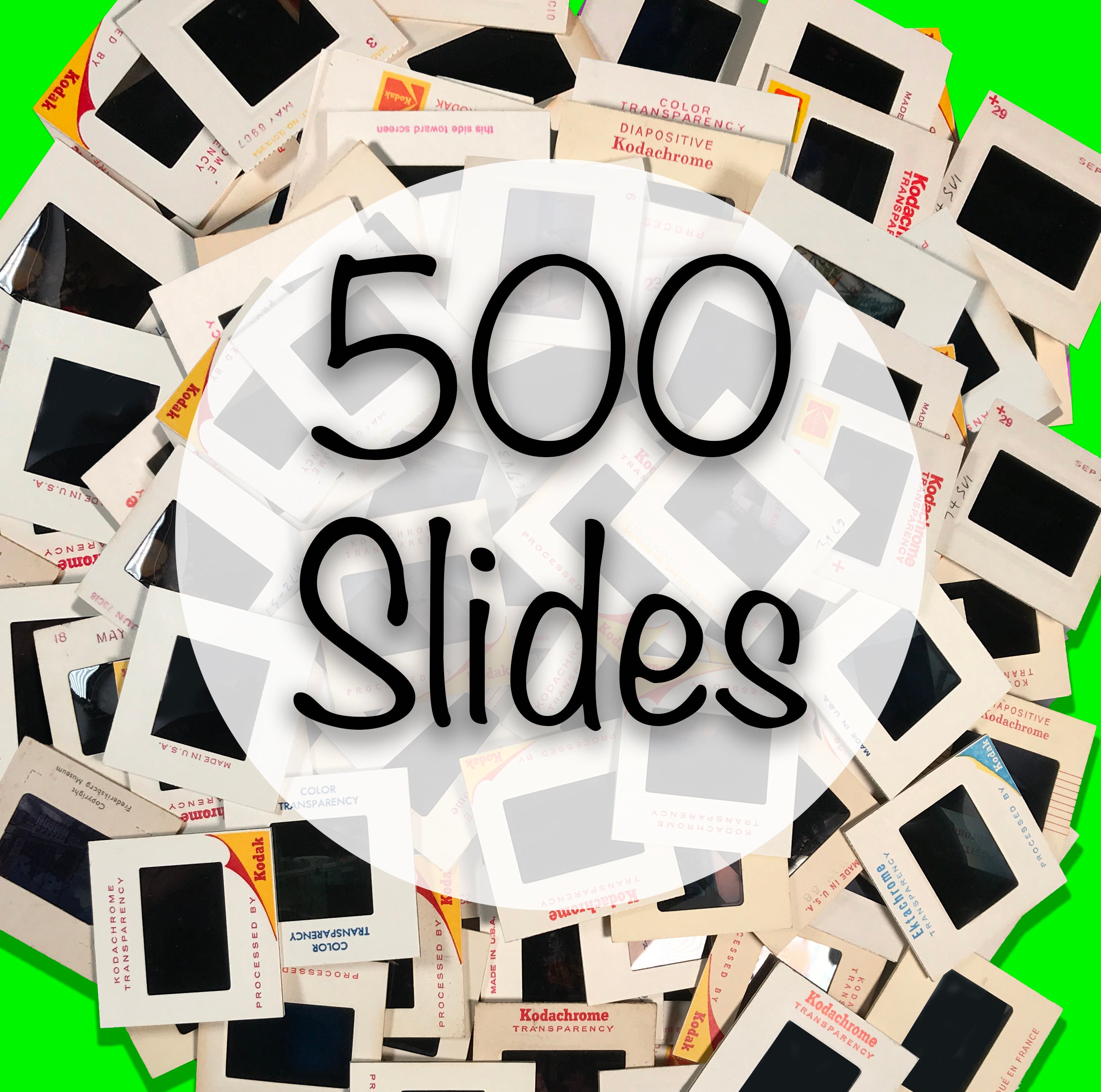 Mega Lot of 500 35mm Vintage Color Photo Slides 1960s - Etsy