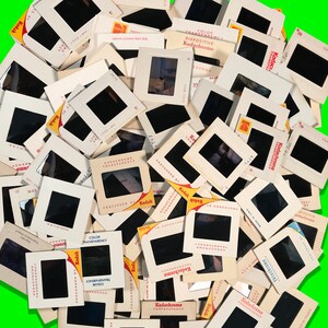 500 Vintage Color Photo Slides – 1960s-1990s Kodak Film Photography ...