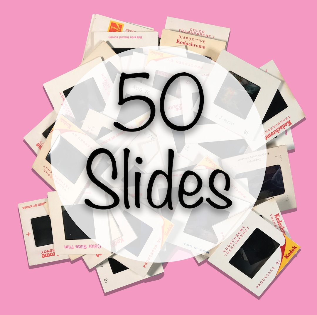 Lot of 50 35mm Vintage Color Photo Slides 1960’s - 1990’s, Kodak, Film ...