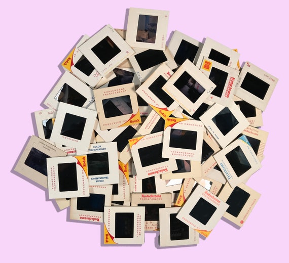 Lot of 100 35mm Vintage Color Photo Slides 1960s 1990s | Etsy