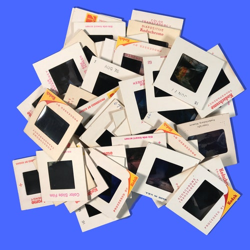 Lot of 75 35mm Vintage Color Photo Slides 1960s 1990s - Etsy