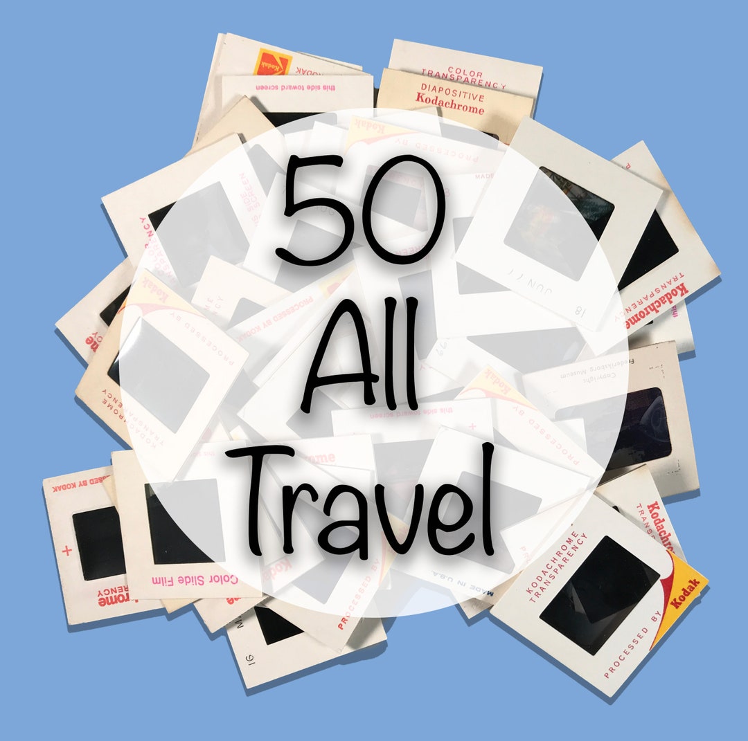 Vintage Travel Slides – 1960s-90s Kodak 35mm Photos (lot of 50) - Etsy