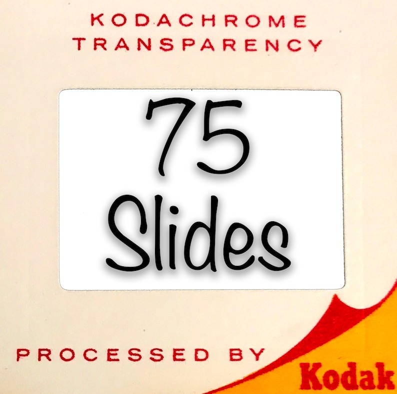 75 Vintage 35mm Photo Slides – 1960s-1990s Family Photography - Etsy