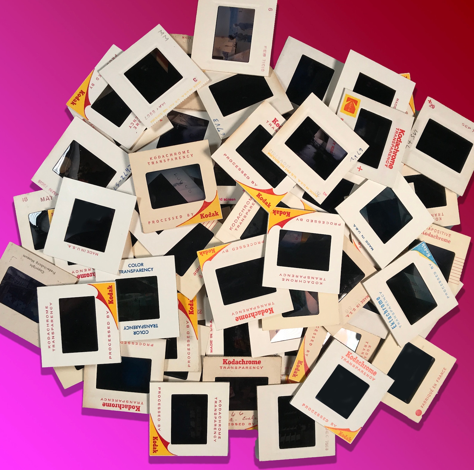 100 Vintage 35mm Photo Slides – Random & Weird Assortment - Etsy