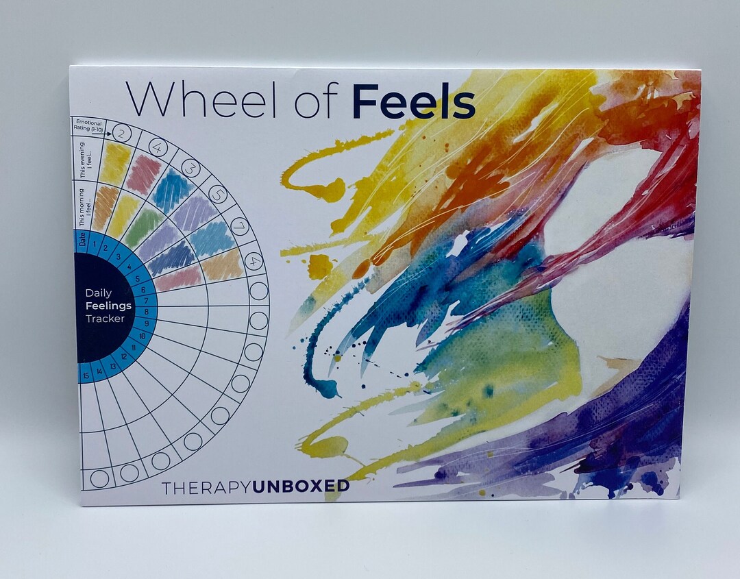Wheel of Feels - Feelings Tracker - Learn to Track and Analyse Your ...