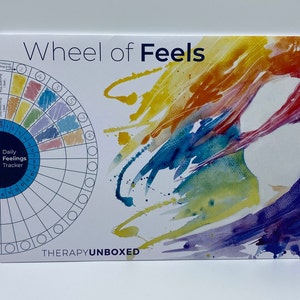 Wheel of Feels Feelings Tracker Learn to Track and Analyse Your ...