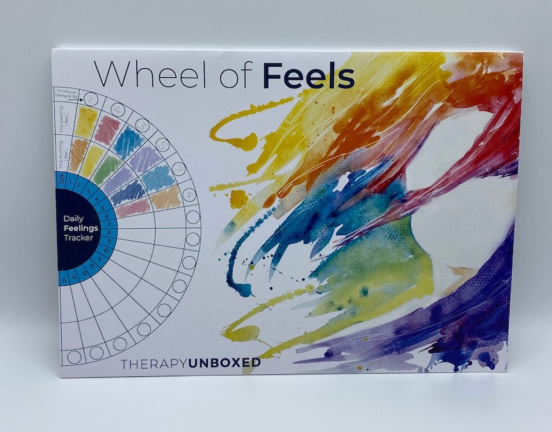 Wheel of Feels - Feelings Tracker - Learn to Track and Analyse Your ...
